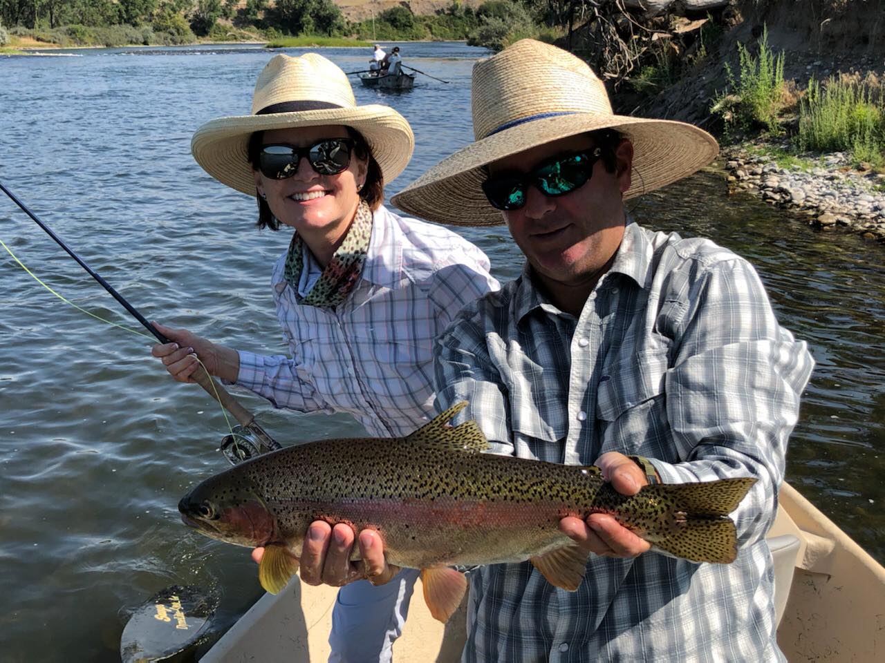 Mary and Pat killed it on the Horn. Big fish, great fishing, and great ...